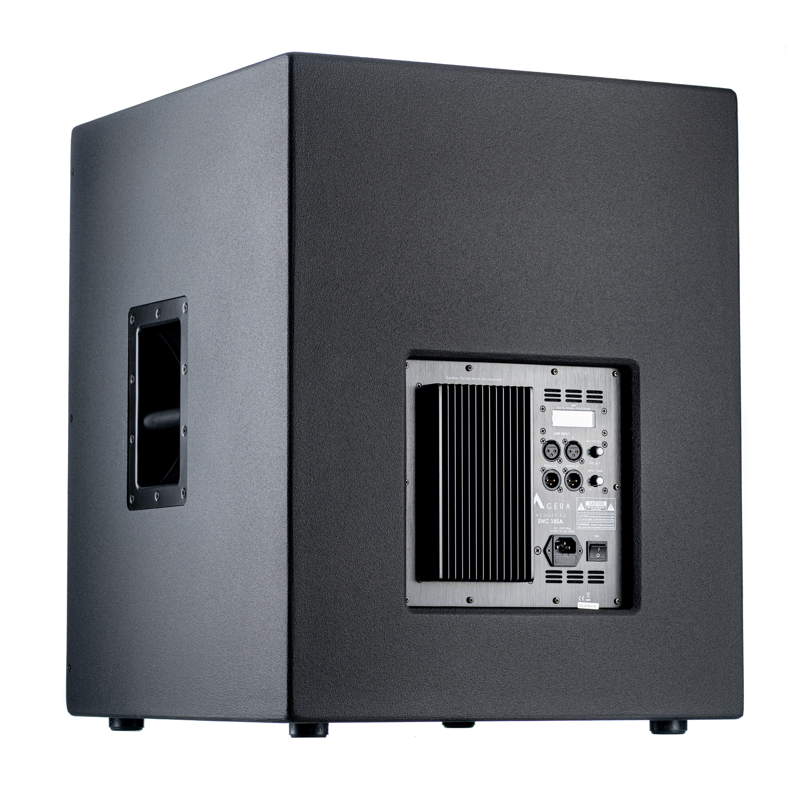 Agera coustics SWC-18sa active 18″ bass cabinets | BC Electronics
