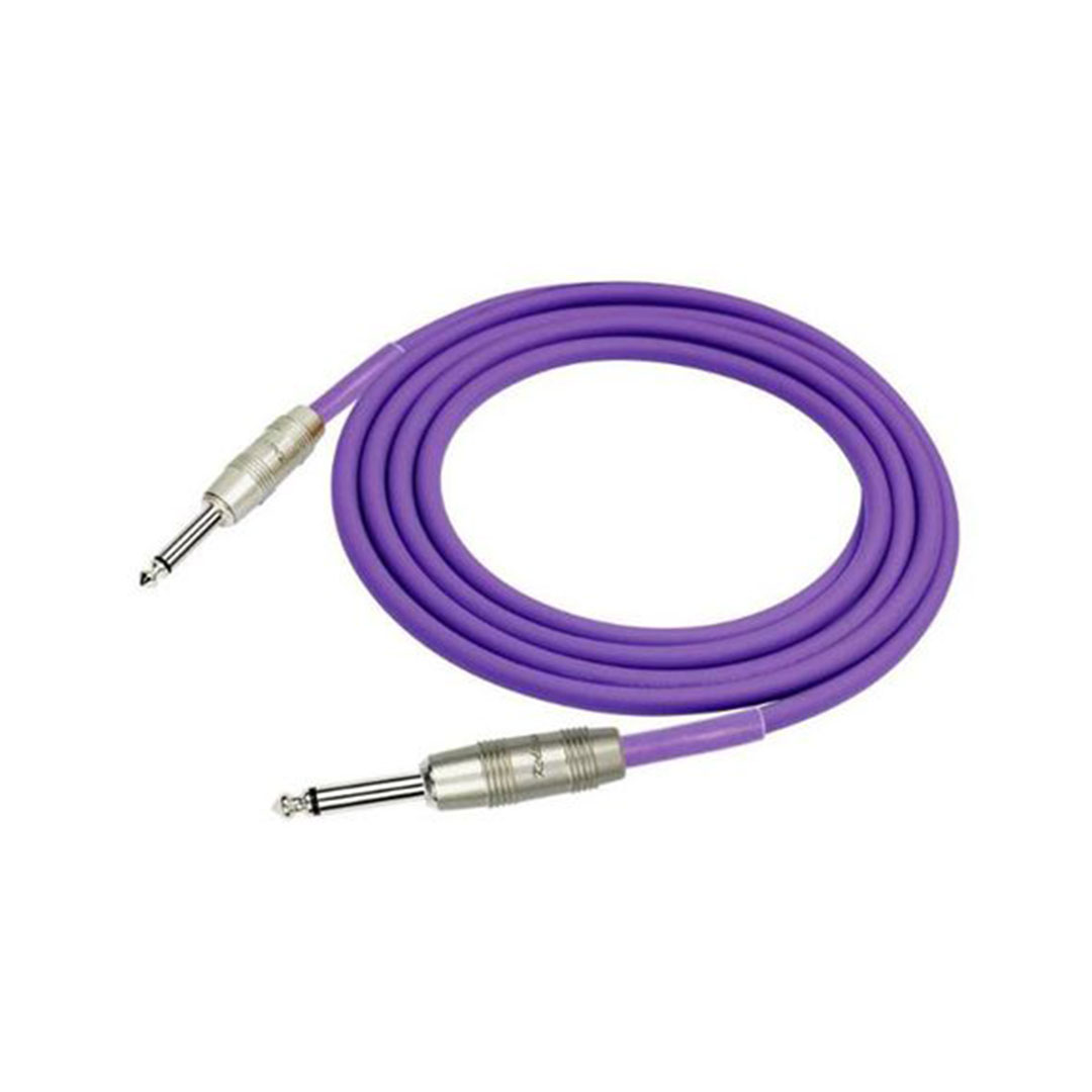 Kirlin IPCV241 Straight Jack to jack Cable 6m purple | BC Electronics