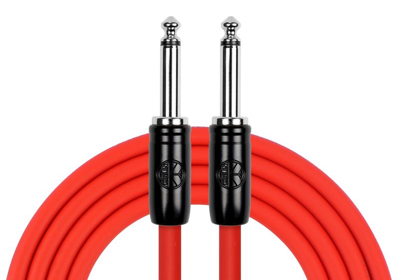 Kirlin Jack-Jack Instrument Cable 6M Red | BC Electronics